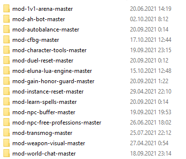 Error if compile with modules (If have "master" in name) · Issue #8619 · azerothcore/azerothcore ...
