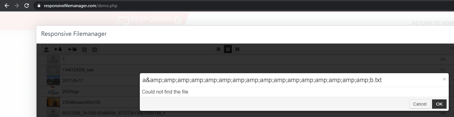 Listing files - ampersand "&" in filename changes to "&" repeatedly in every listing · Issue ...