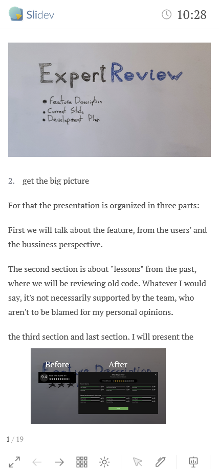Better Presenter Gui For Phones · Issue 615 · Slidevjs Slidev · Github
