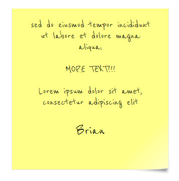 GitHub - 2bluesolutions/SimpleCSSPostIt: A simple post-it note in CSS