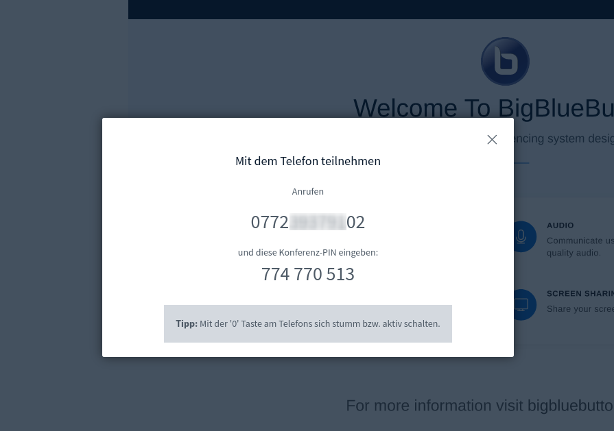 Conference pin is suddenly too long · Issue #17858 · bigbluebutton/bigbluebutton · GitHub