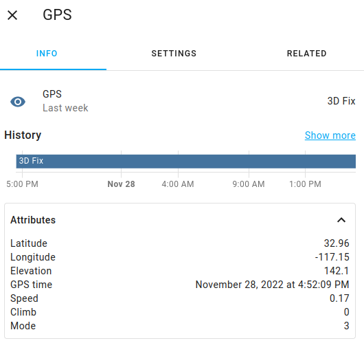 GPS Sensor Reports Incorrect Lat/Lon Values · Issue #82887 · home-assistant/core · GitHub