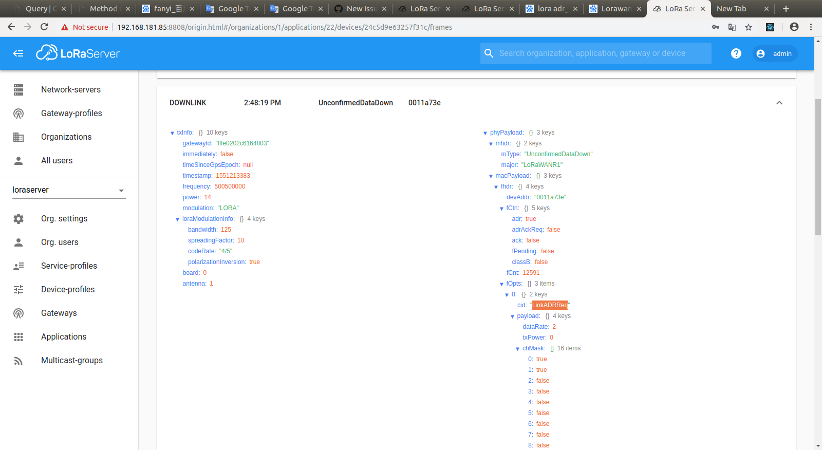 Adr · Issue 372 · Brocaar Chirpstack Network Server · Github