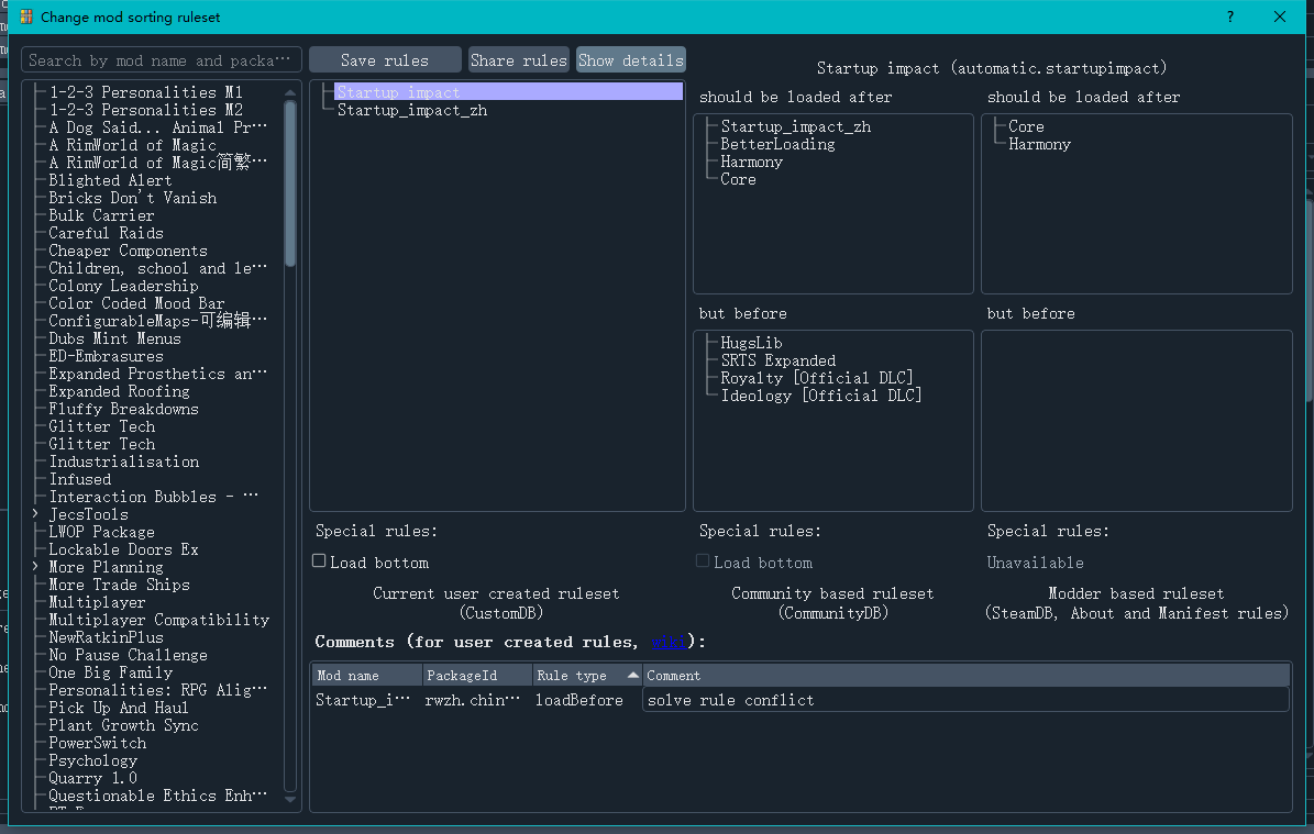 Unable to override rule with the user defined one. · Issue #57 · rimpy-custom/RimPy · GitHub