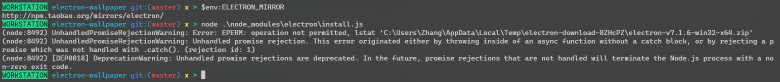 Electron镜像在windows下安装出错 · Issue #234 · cnpm/mirrors · GitHub