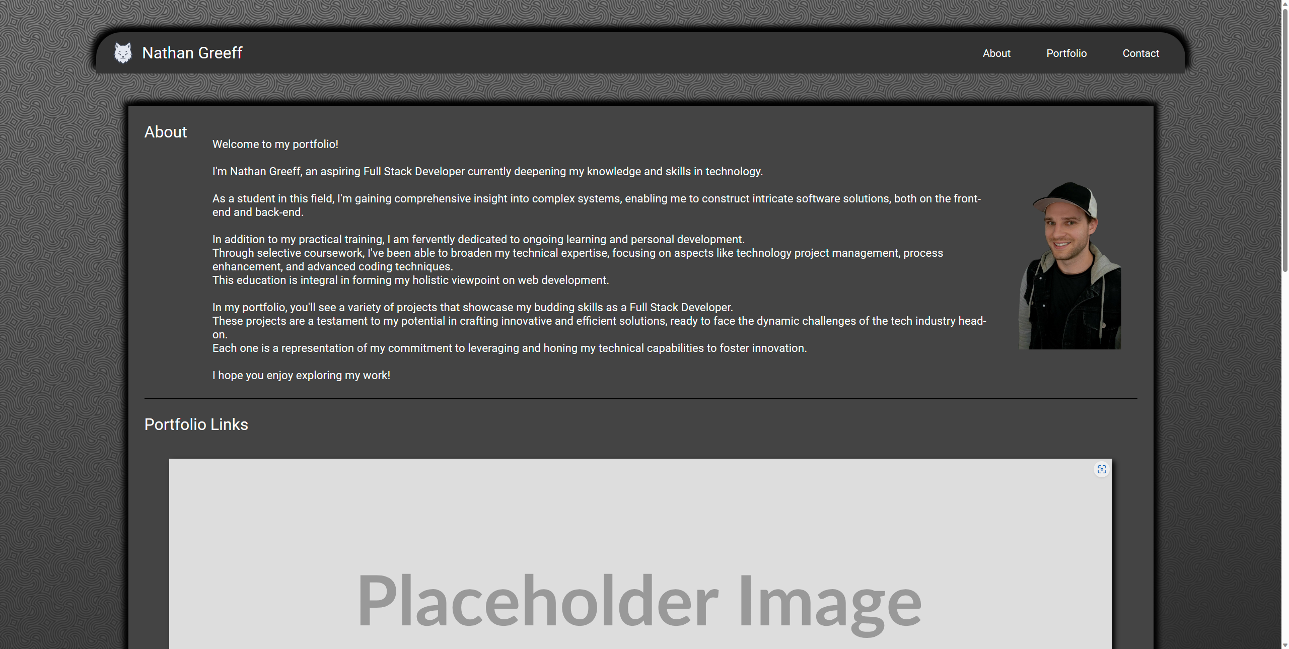 GitHub - NateGreeff/My-Web-Portfolio