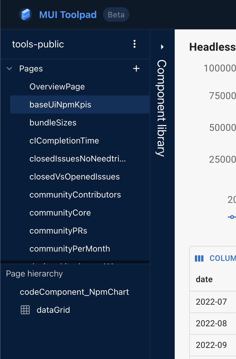 Sidebar Pages Don T Scroll · Issue 2430 · Mui Mui Toolpad · Github