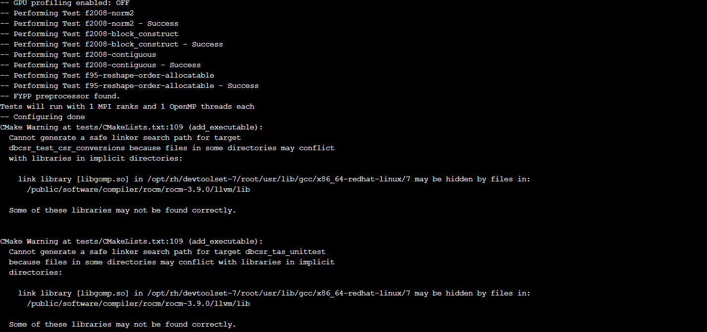 Error: invalid preprocessing directive · Issue #469 · cp2k/dbcsr · GitHub