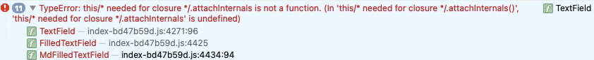 Error in Safari: this.attachinternals is not a function · Issue #4520 · material-components ...