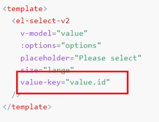 [Bug Report] [Component] [select-v2] el-select-v2 v-model使用object时候，value-key无法使用 · Issue #7140 ...