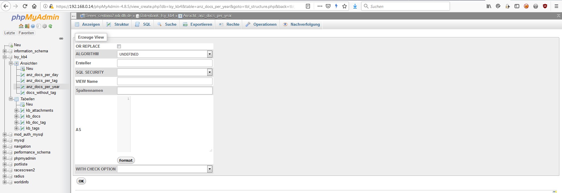 edit view not working · Issue #14868 · phpmyadmin/phpmyadmin · GitHub
