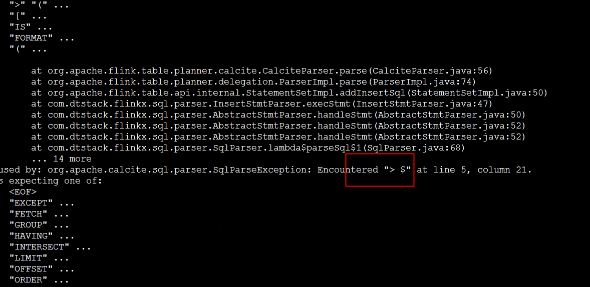 sql 模式下占位符不支持吗？ · Issue #779 · DTStack/chunjun · GitHub