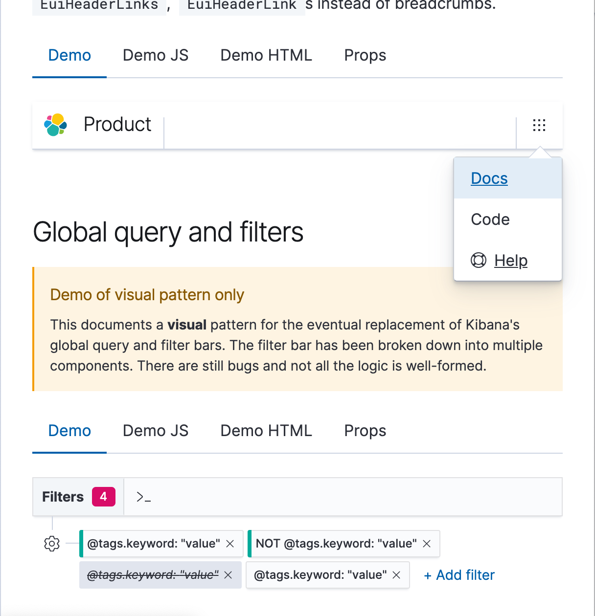 EuiHeaderLinks for mobile width stay open when browser width changes · Issue #1878 · elastic/eui ...