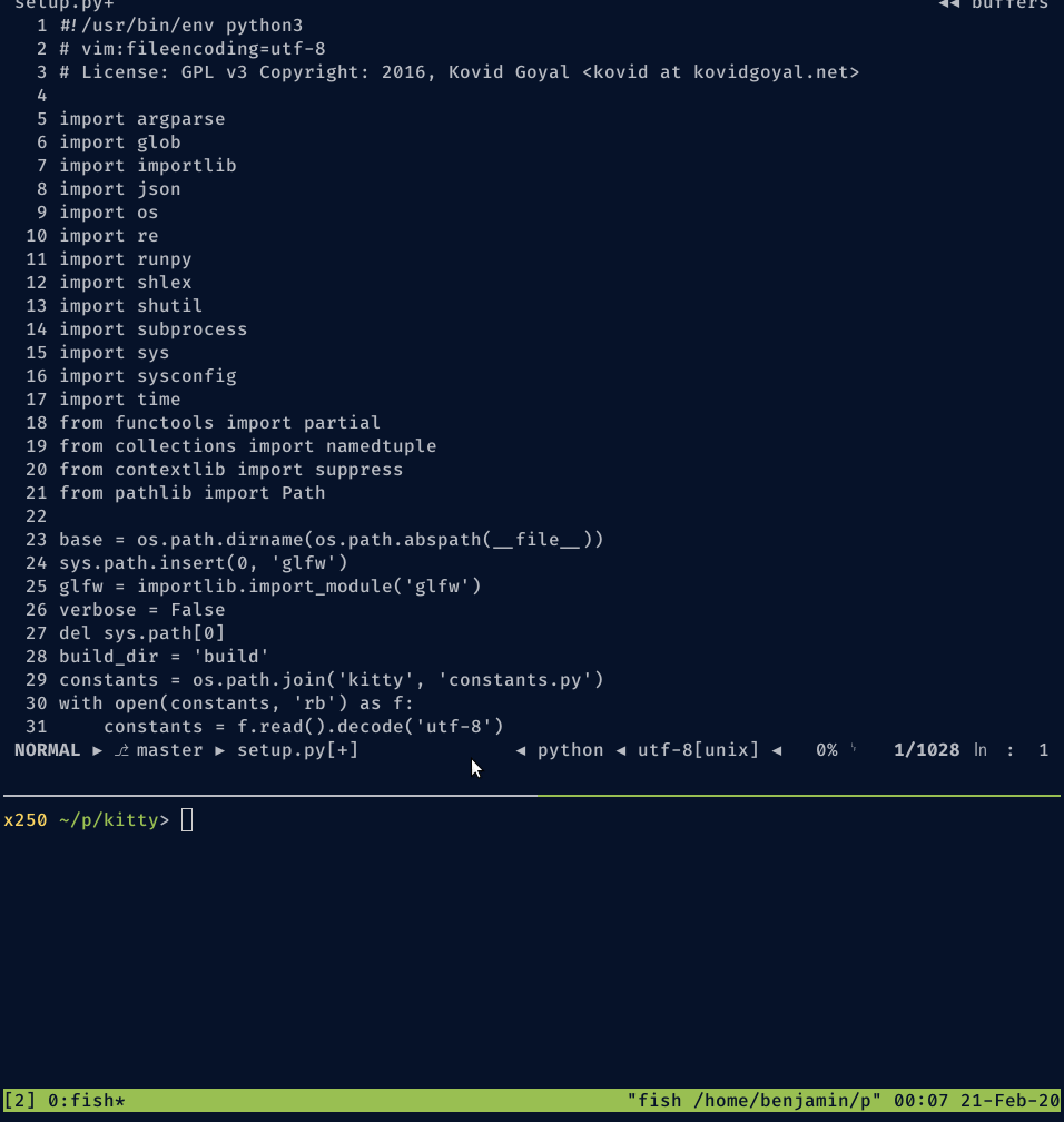 Selection is moving when a tmux pane is scrolling · Issue #2388 · kovidgoyal/kitty · GitHub