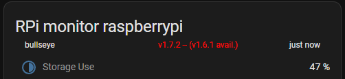 Show if RPi has pending Reporter Daemon Update · Issue #36 · ironsheep/lovelace-rpi-monitor-card ...