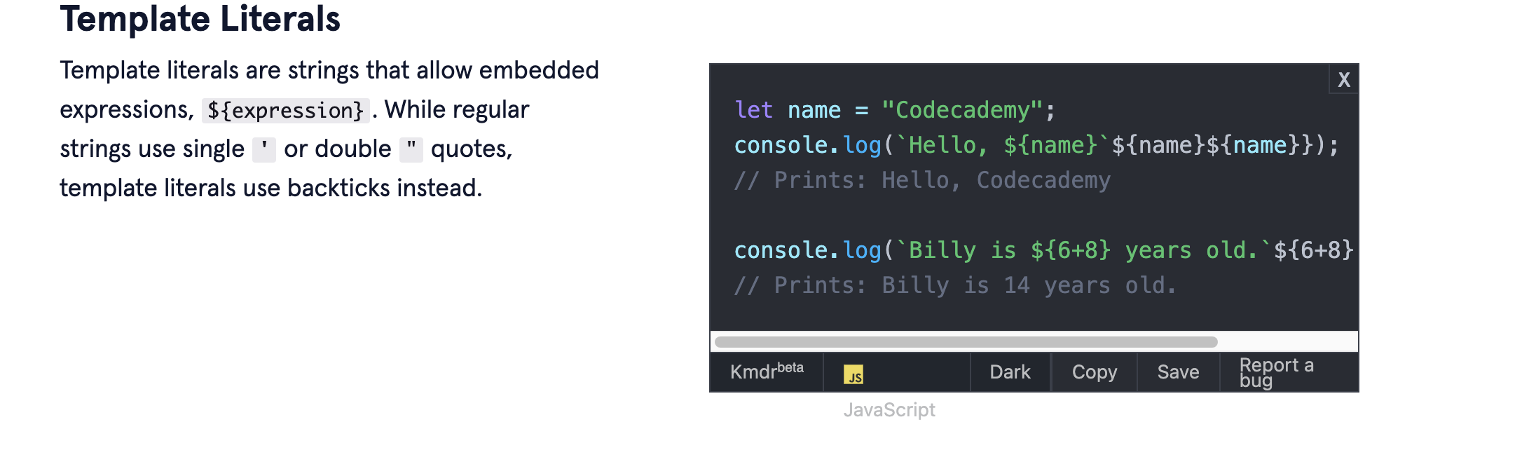 The expression is printed thrice in the Kmdr snippet · Issue #19 · ExplainDev/browser-extension ...