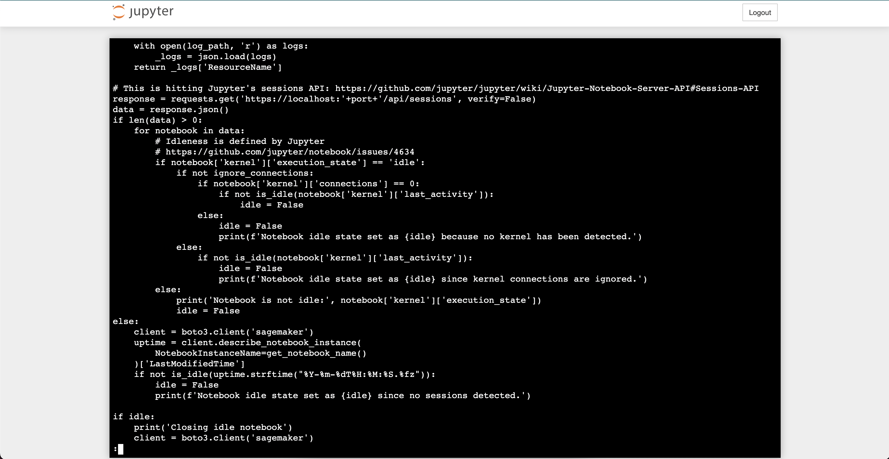 [bug] Sagemaker Autostop Script Not Pulling From S3 Bucket · Issue 1065 · Awslabs Service