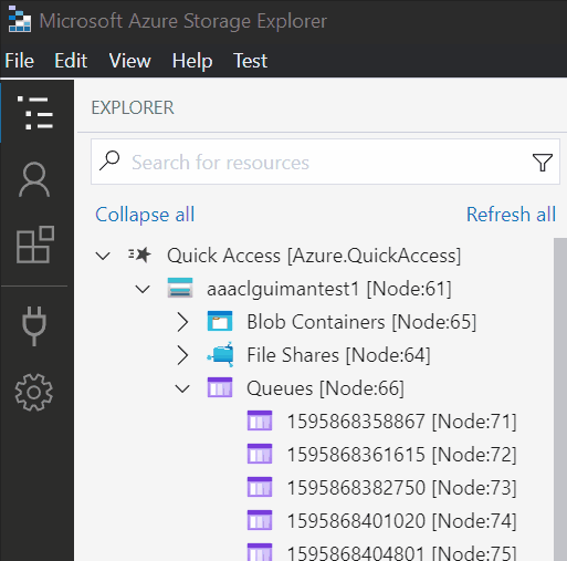 When deleting a queue the entire hierarchy of the storage account collapses · Issue #6393 ...