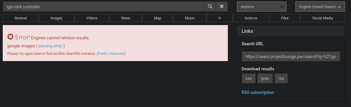 Bug: google images engine · Issue #532 · searxng/searxng · GitHub