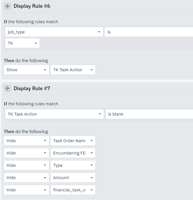 Job Type: Task Orders (TK) - Display Rules · Issue #11685 · cityofaustin/atd-data-tech · GitHub