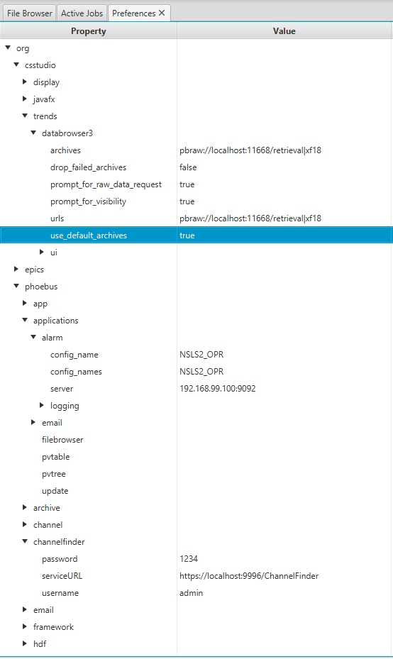 Preference view · Issue #1711 · ControlSystemStudio/phoebus · GitHub