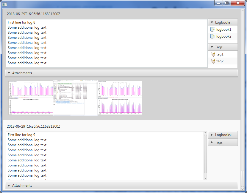 In memory logbook with markup support · Issue #64 · ControlSystemStudio/phoebus · GitHub