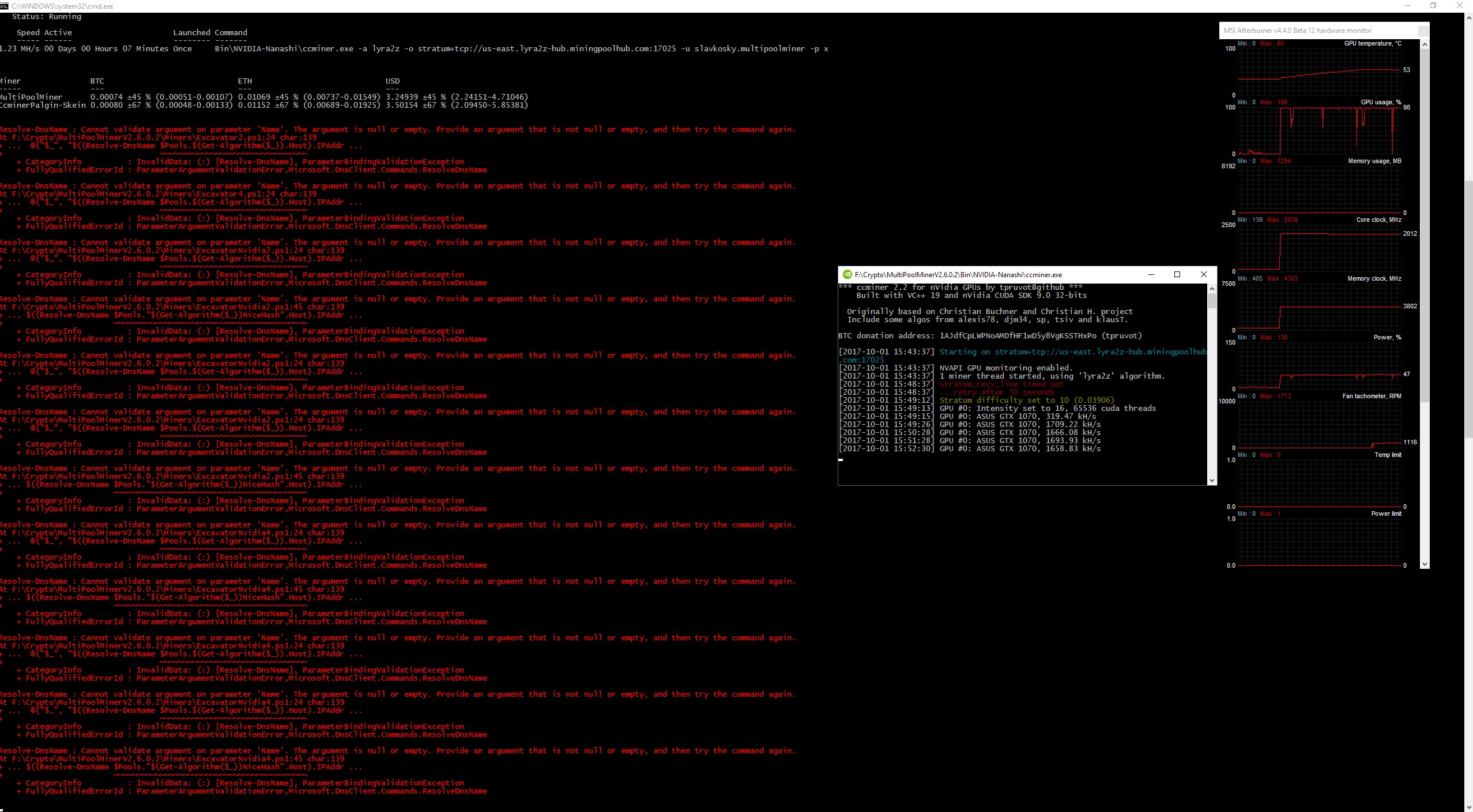 Having a weird "DNS Name Resolve" issue · Issue #404 · MultiPoolMiner/MultiPoolMiner · GitHub