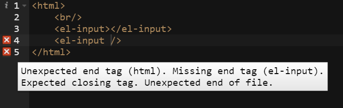 [HELP]how to make ace editor support self-closing tag in html mode ...