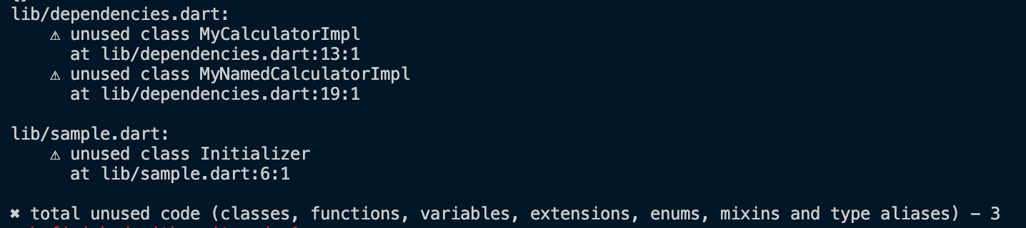 [Question] Is it possible to "include" a file when running checks for unused code? · Issue #694 ...