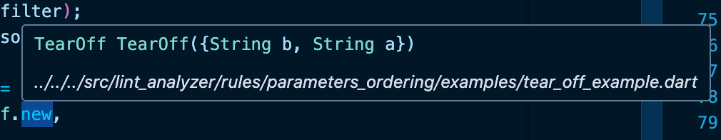 Incorrect Parameters Order In The Hover Tooltip · Issue 4838 · Dart Code Dart Code · Github