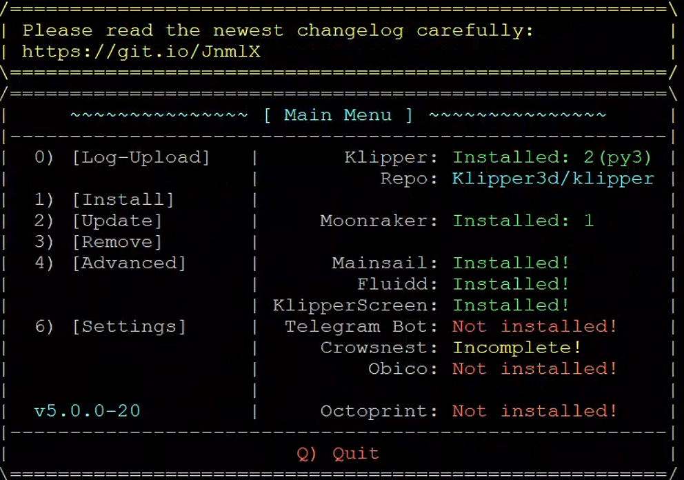 Crowsnest can not be installed completed using kiauh · Issue #91 · mainsail-crew/crowsnest · GitHub