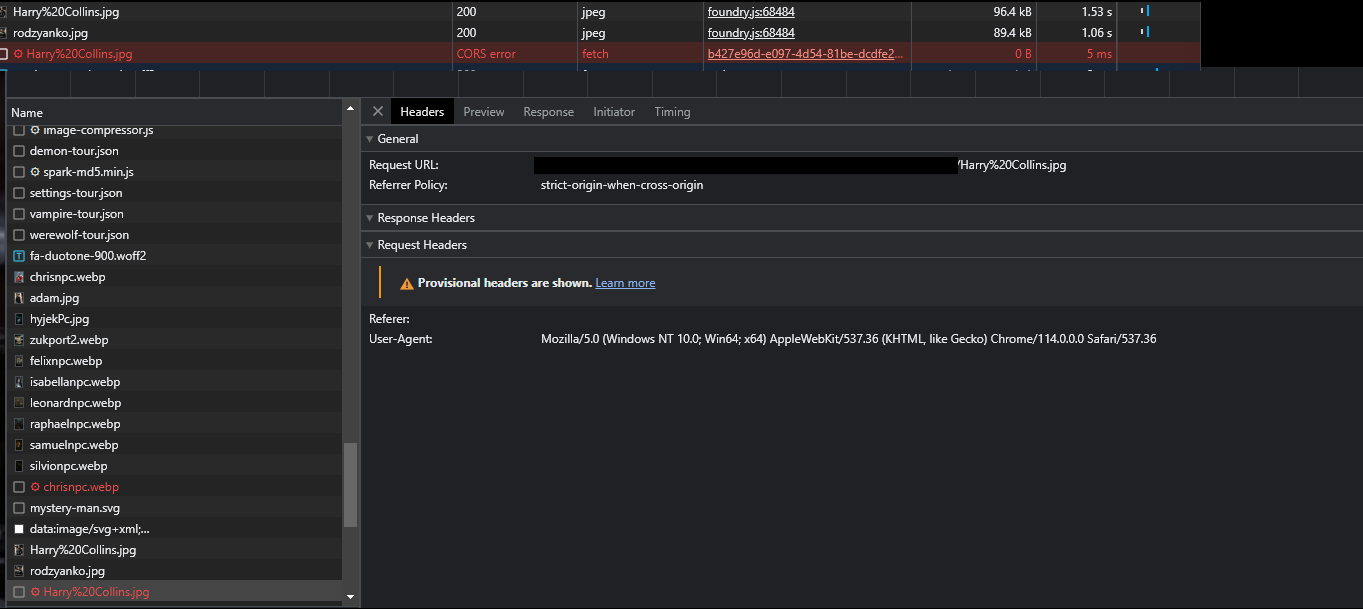 V11 S3 Cache Chromium CORS · Issue #9644 · foundryvtt/foundryvtt · GitHub