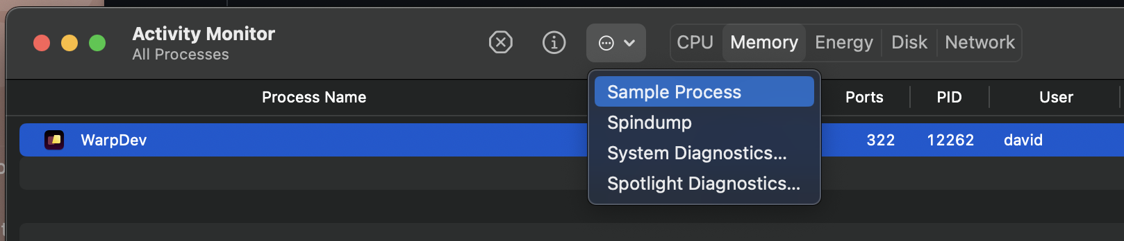 Warp hangs on launch (application not responding) · Issue #2695 · warpdotdev/Warp · GitHub