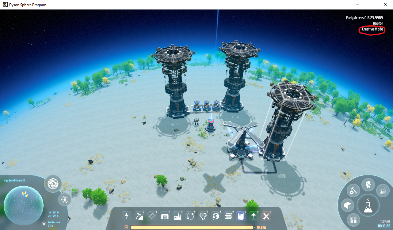 ExposeCreativeMode · Issue #1 · Velociraptor115-DSPModding/DSPMods · GitHub