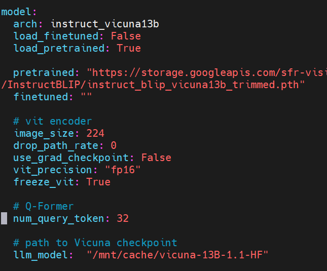 Error about Qformer or instructBlip & vicuna v1.1 version · Issue #399 · salesforce/LAVIS · GitHub