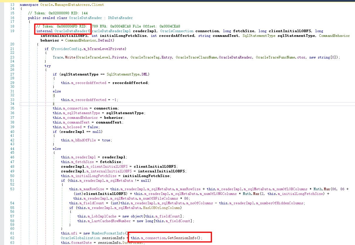 When the server version is lower than 12, each query SQL will trigger the query of nls_session ...