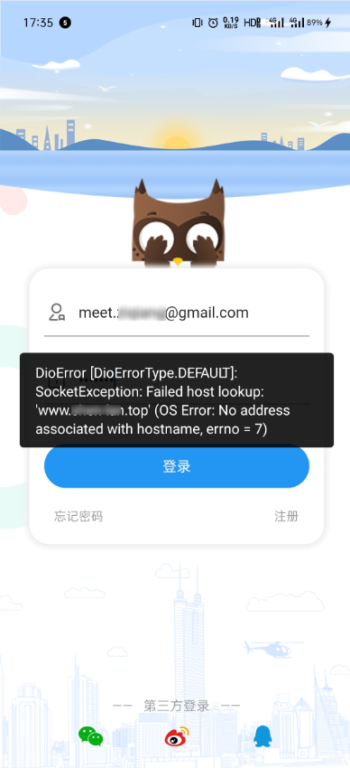 failed host lookup · Issue #874 · cfug/dio · GitHub