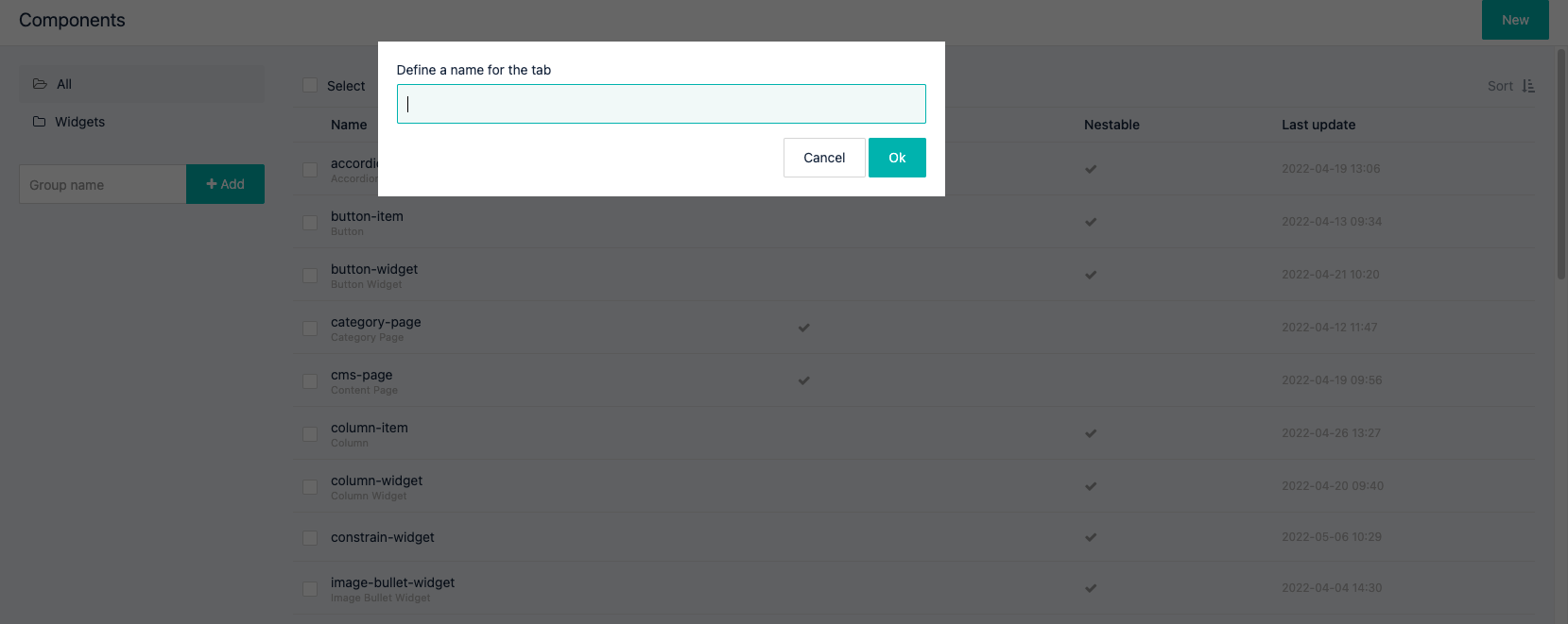 Pressing ESC when creating a new tab closes the component, not the popup · Issue #796 ...