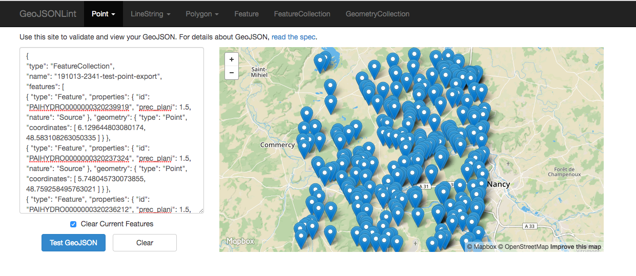 SIG layer to GeoJson file - Step by step · GitHub
