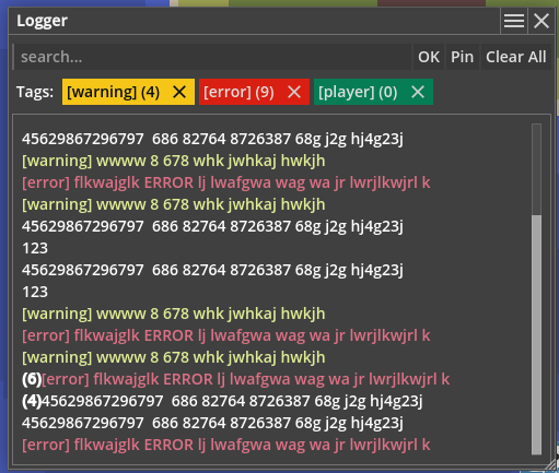 Logger view · Issue #74 · Ark2000/PankuConsole · GitHub
