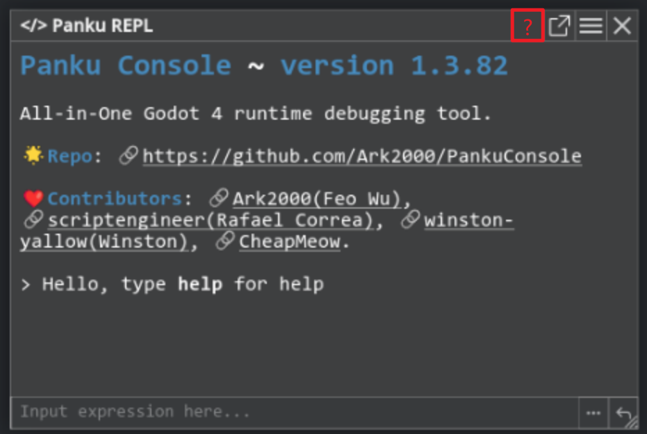 Runtime documentation · Issue #97 · Ark2000/PankuConsole · GitHub