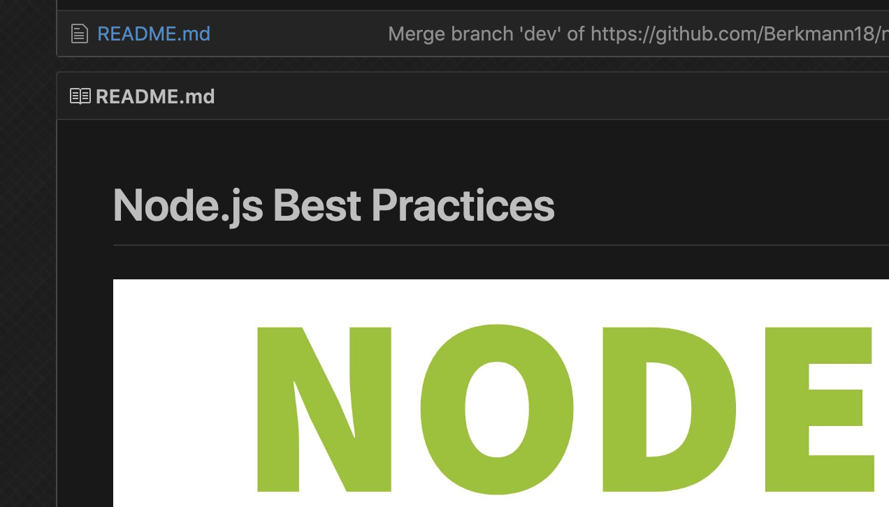 Use images w/ transparent background – dark theme FTW · Issue #321 · goldbergyoni ...