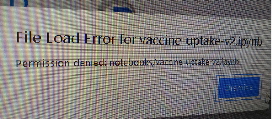 File load errors · Issue #1 · opensafely-core/jupyter-docker · GitHub