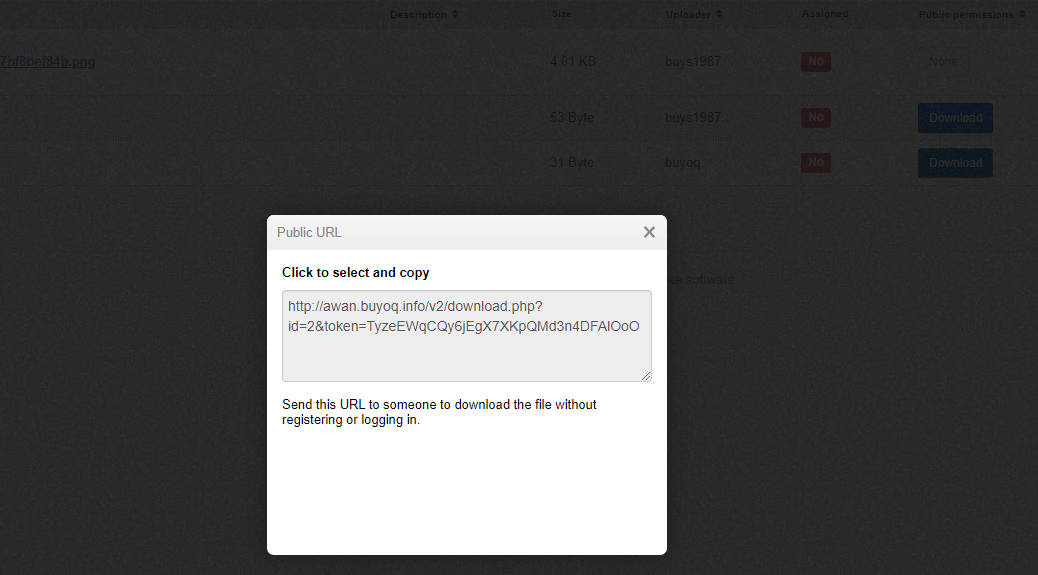 User public share · Issue #937 · projectsend/projectsend · GitHub