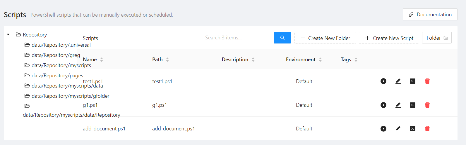 Using folders for scripts and creating scripts in folders is not working properly. · Issue #596 ...
