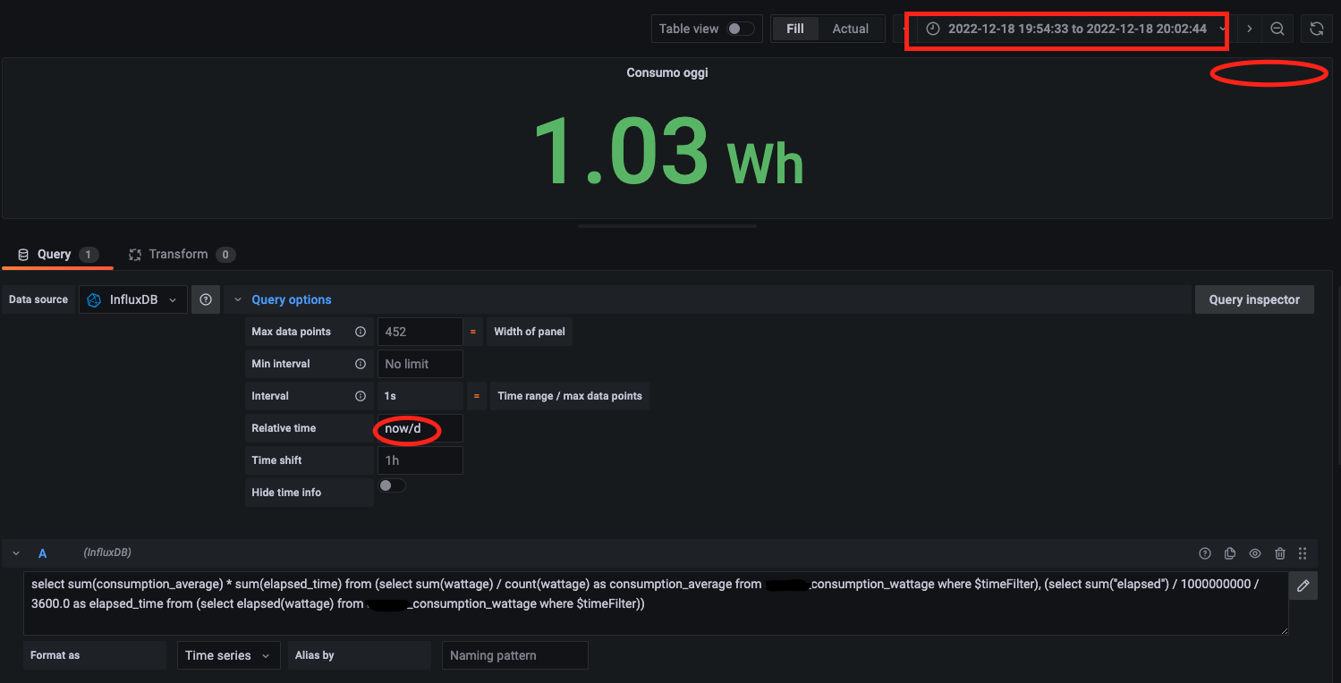 Panel time info element disappears when using custom range in time picker · Issue #60498 ...