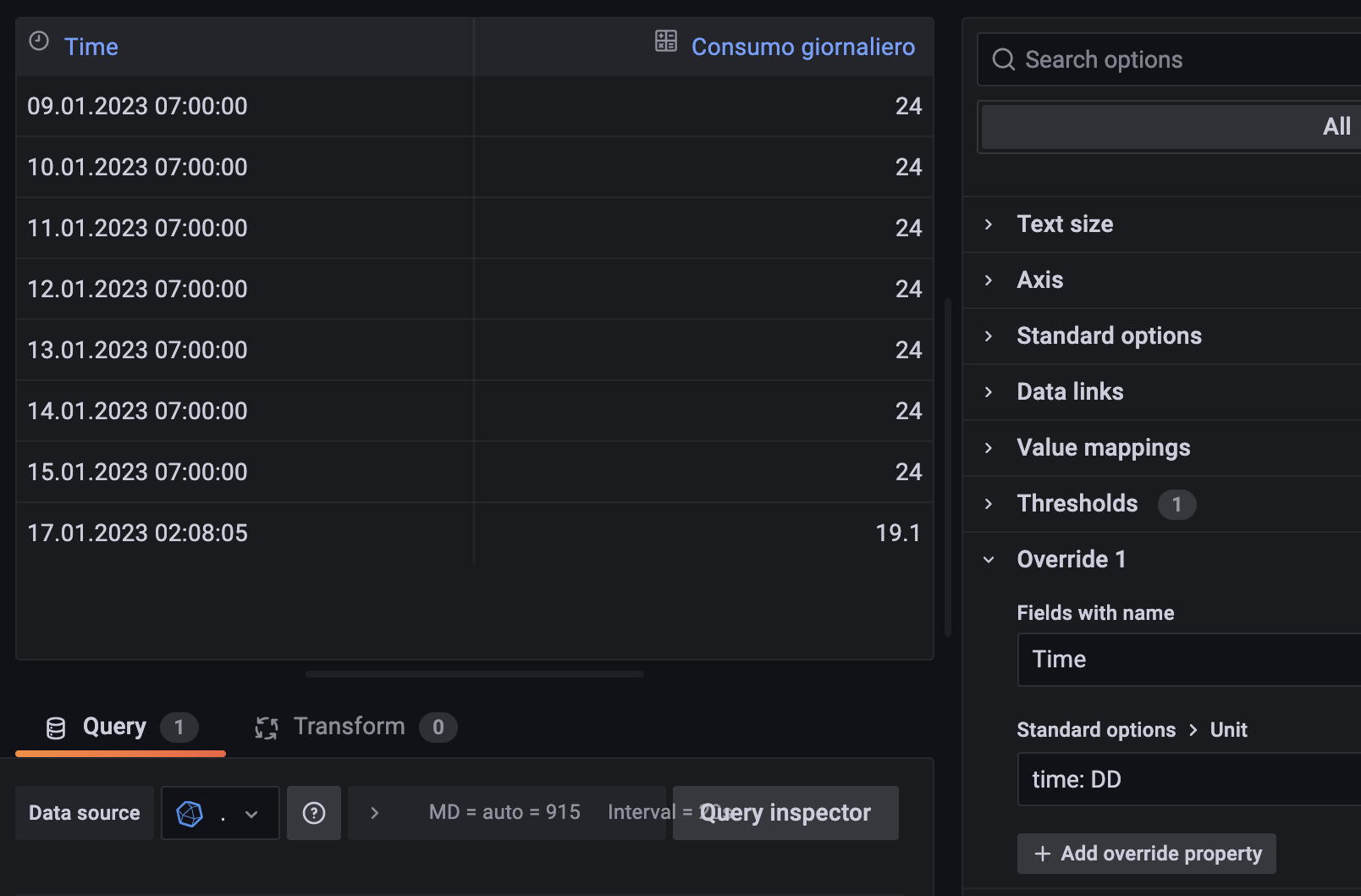 Grafana 7 new Table wont format timestamp as time · Issue #24917 ...