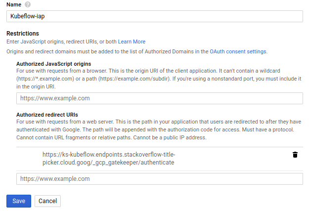 Kubernetes Engine For Kubeflow Quickstart Guide Proposed Fixes · Issue 1898 · Kubeflow