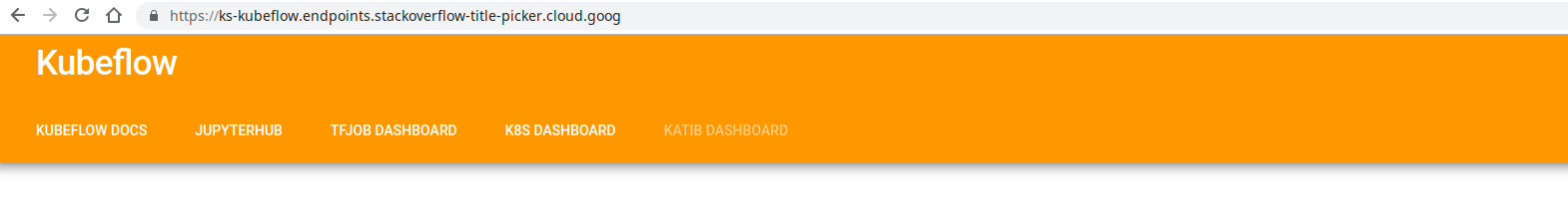 Kubernetes Engine for Kubeflow Quickstart Guide - Proposed Fixes ...