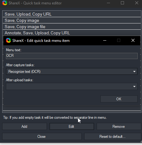 Silent OCR doesn't work · Issue #4529 · ShareX/ShareX · GitHub